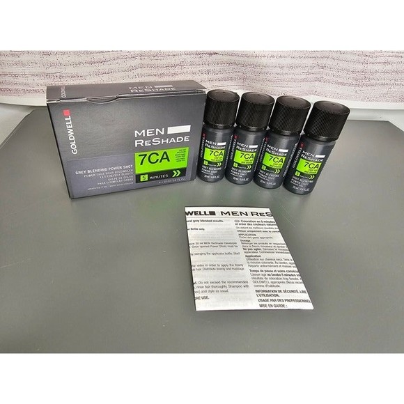 Grooming | Goldwell Men Reshade Grey Blending Power Shot 7ca 4 Applications Brand New | Poshmark